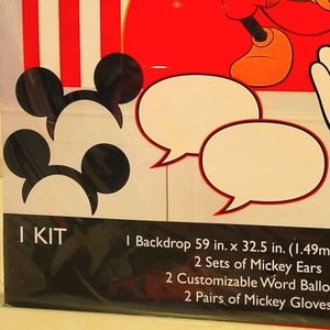 Disney | Other | New Disneys Mickey Mouse Photo Booth Kit 9 Pieces ...